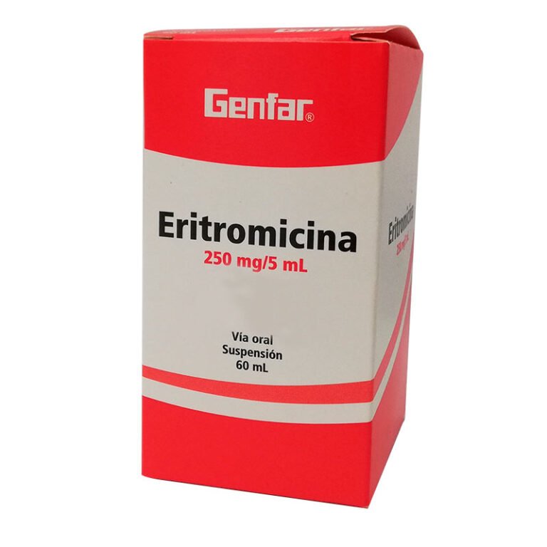 Eritromicina 500 mg 50 Tabletas GF | Droguerías MBO